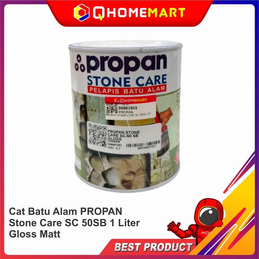 Jual Cat Batu Alam PROPAN Stone Care SC 50SB 1 Liter Gloss Matt ...
