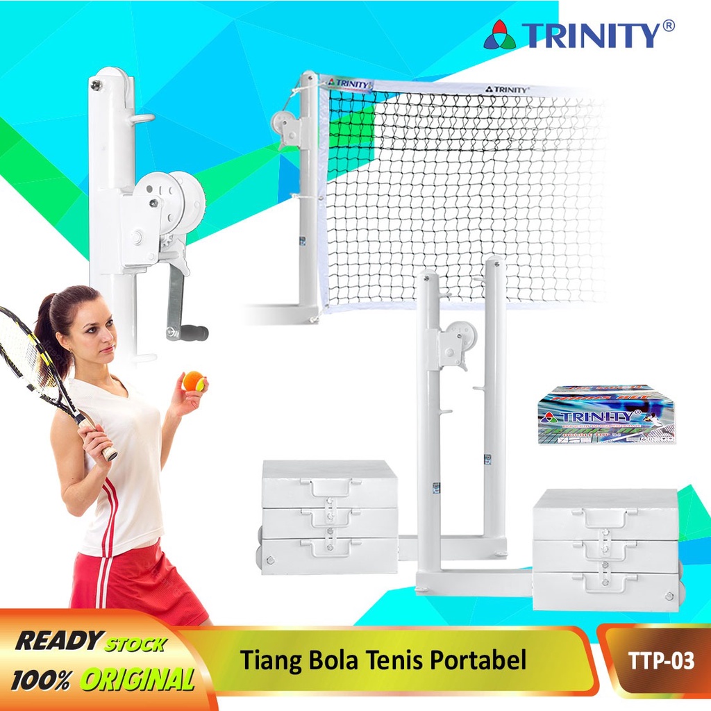 Jual Tiang Tennis Portable Trinity TTP03 | Shopee Indonesia