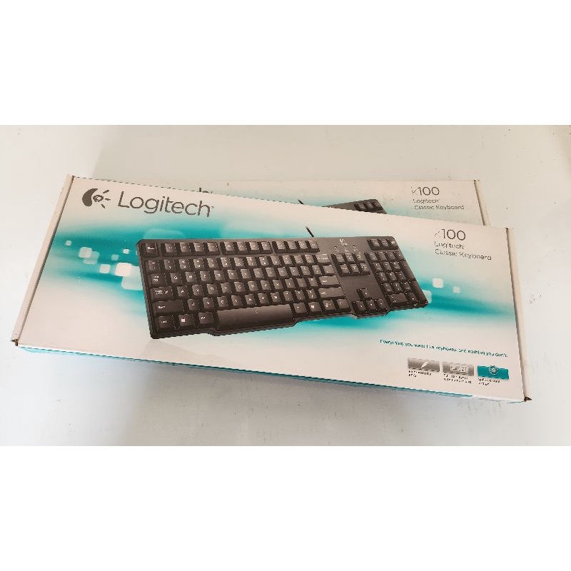 Jual KEYBOARD LOGITECH K100 USB | Shopee Indonesia