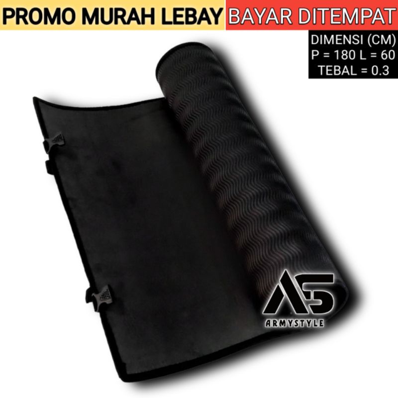 Jual PROMO MATRAS HITAM P180 L60 TEBAL 3 MILI SIAP KIRIM | Shopee Indonesia