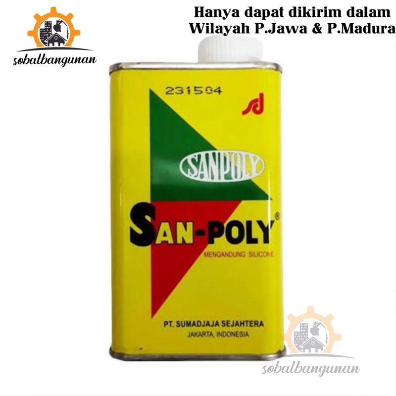 Jual SANPOLY / SAN POLY / SANPOLI POLISH 250ml / Pengkilat Cat Motor ...