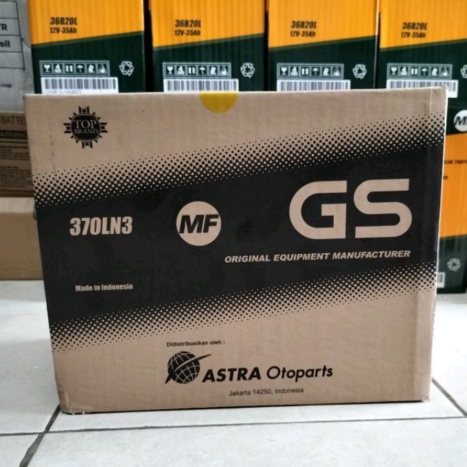 Jual AKI MOBIL TOYOTA INNOVA REBORN DIESEL GS ASTRA 370LN3 12V / 65AH ORIGINAL BATTERY | Shopee ...