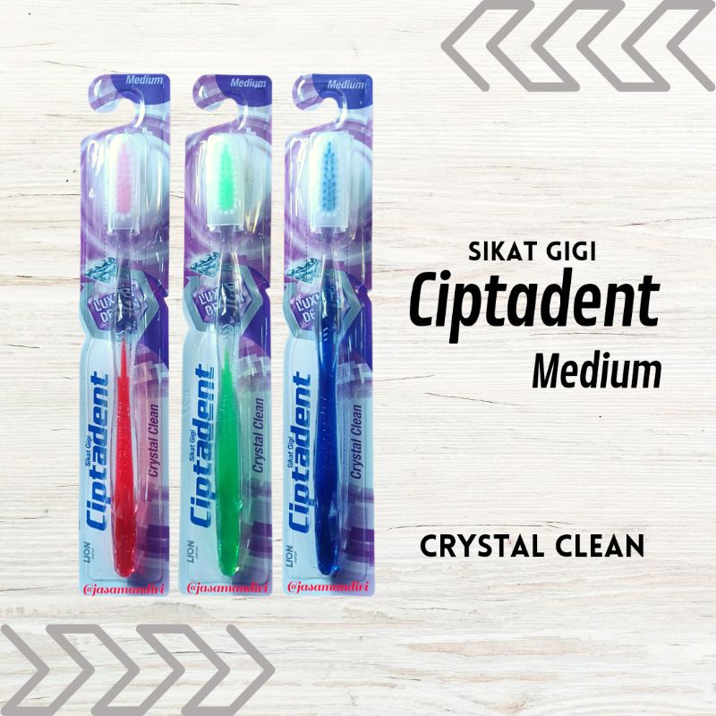 Jual Sikat Gigi Ciptadent Crystal Clean | Shopee Indonesia
