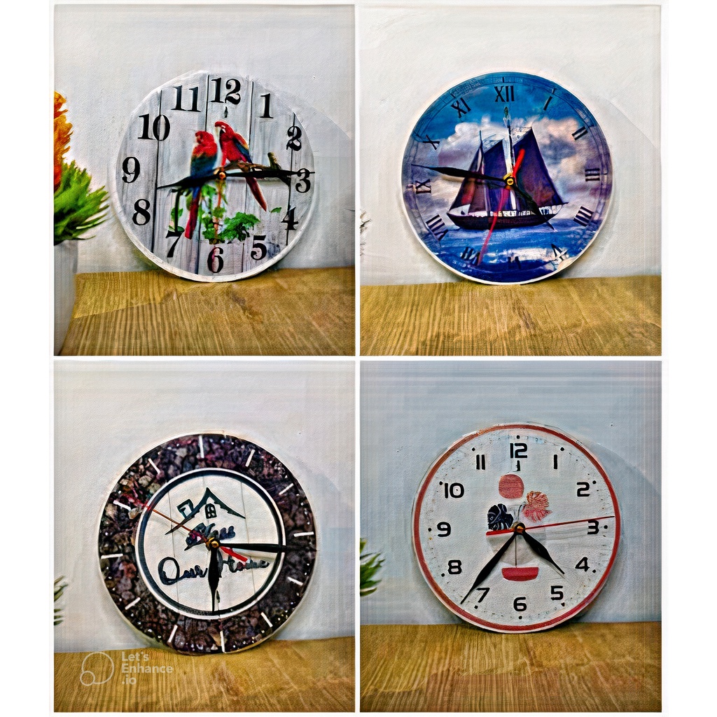 Jual Jam dinding kayu unik, cantik elegant murah | Shopee Indonesia