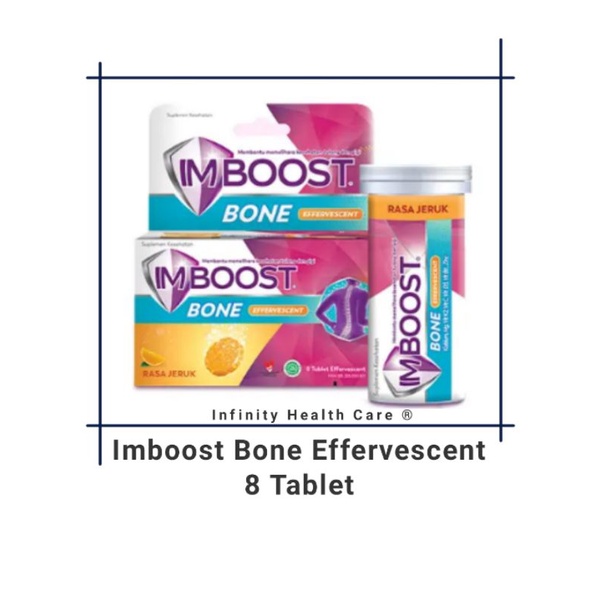 Jual Imboost Bone Effervescent 8 Tablet | Vitamin Tulang | Shopee Indonesia