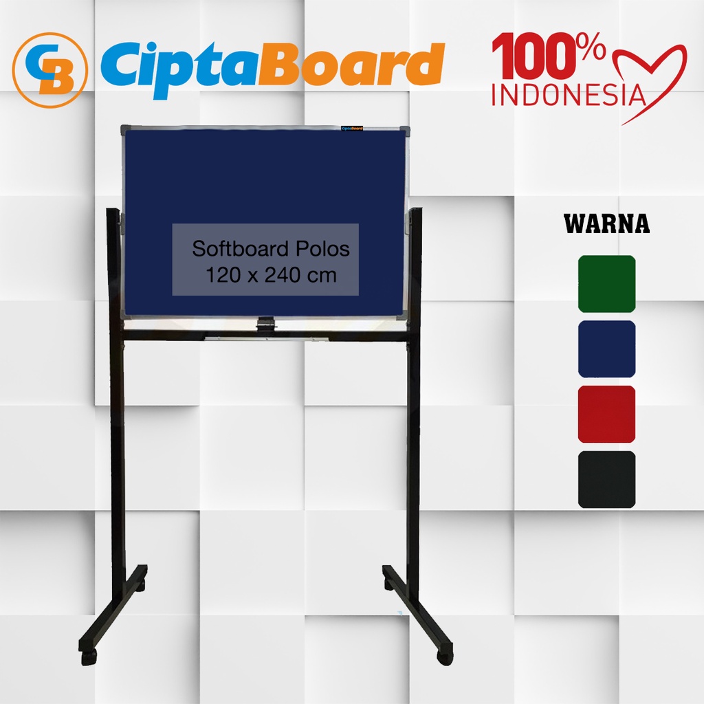 Jual Softboard / Cork Pin Board / Papan Mading Stand Cipta / Blurdru 60 ...
