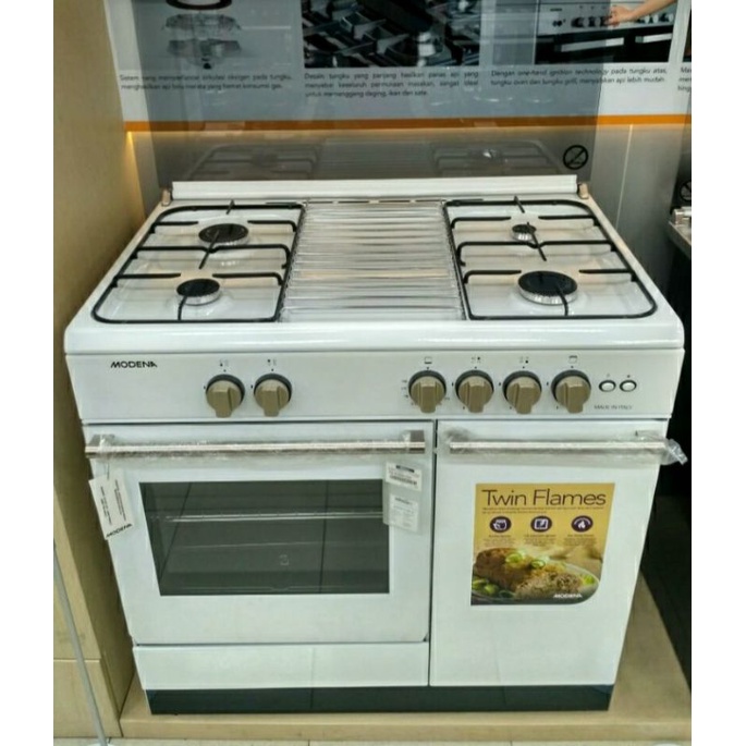 Jual kompor+oven modena 4 tungku mulus | Shopee Indonesia