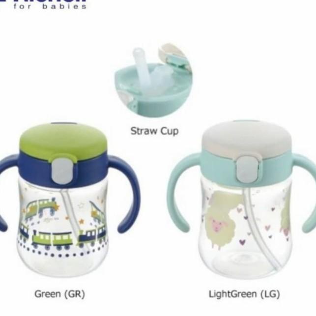 Jual RICHELL Mugood! Straw Cup 200ml Baby Training Cup Botol Minum ...