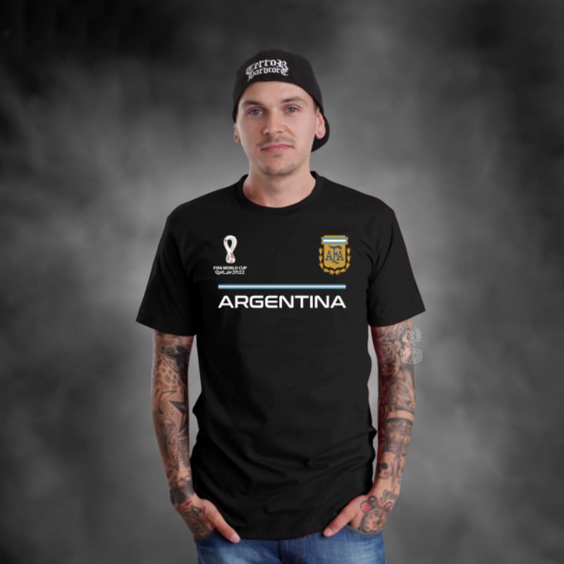 Jual KAOS WORLD CUP 2022/2023 KAOS ARGENTINA KAOS PIALA DUNIA KAOS ...