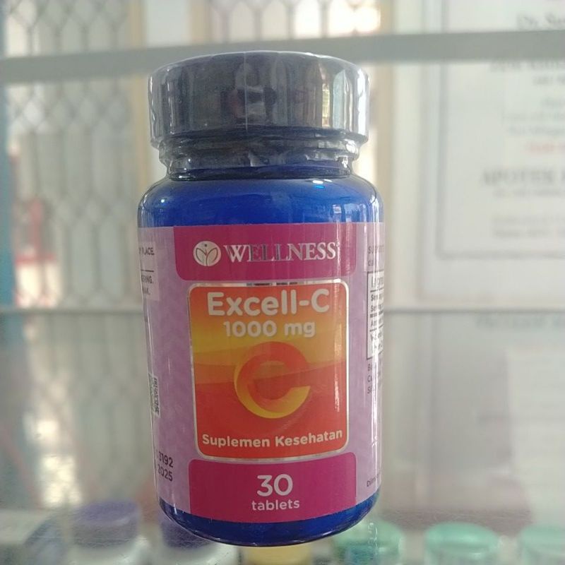 Jual wellness excell c 1000mg 30tablet | Shopee Indonesia