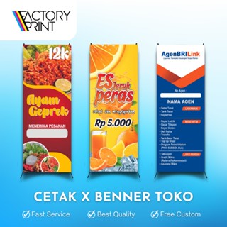 Jual PAKET X BENNER 60 CM x 160 CM + TIANG SPANDUK BENNER TOKO | CETAK ...