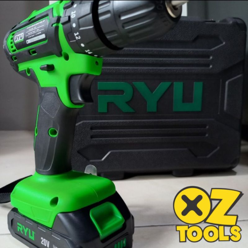 Jual Mesin Bor RYU RCI 20V Cordless Battery Lithium 1.500mAh | Shopee ...