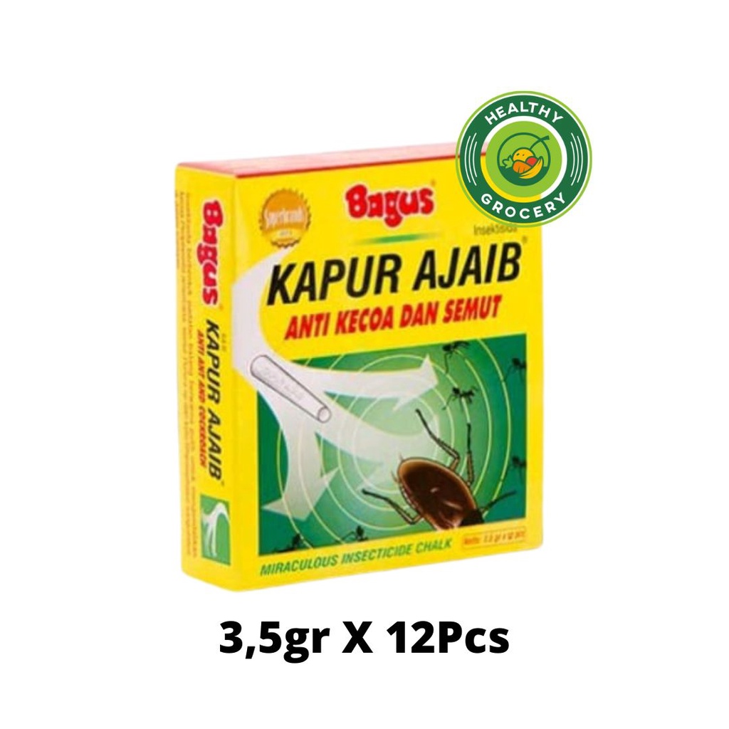 Jual Bagus Kapur Ajaib Anti Kecoa Dan Semut Isi 6 Packs X 2 Pcs ...