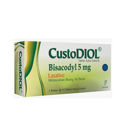 Jual Custodiol 5mg EC Tablet / Sembelit / Susah BAB / Pencahar / Sakit ...