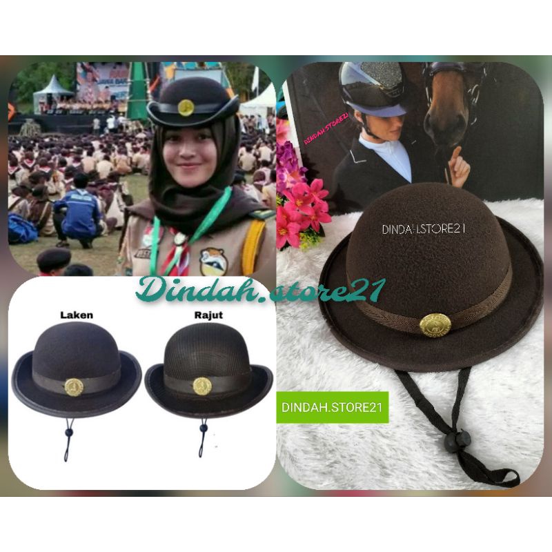 Jual Topi Pramuka/Topi Boni Anak Perempuan/Topi Boni Pramuka | Shopee ...