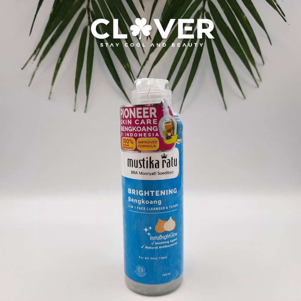 Jual MUSTIKA RATU BRIGHTENING BENGKOANG 2IN1 FACE CLEANSER & TONER ...
