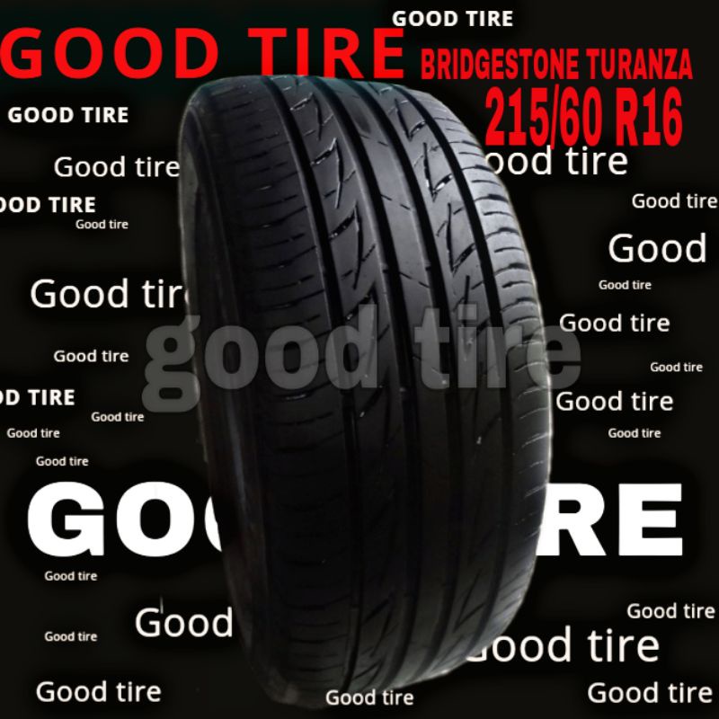 Jual BRIDGESTONE TURANZA 215-60-16 R16 COPOTAN SEKEN SECOND BEKAS BAN MOBIL MERCY BMW | Shopee ...