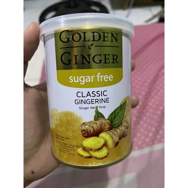 Jual Golden Ginger Sugar Free Classic 150gr | Shopee Indonesia