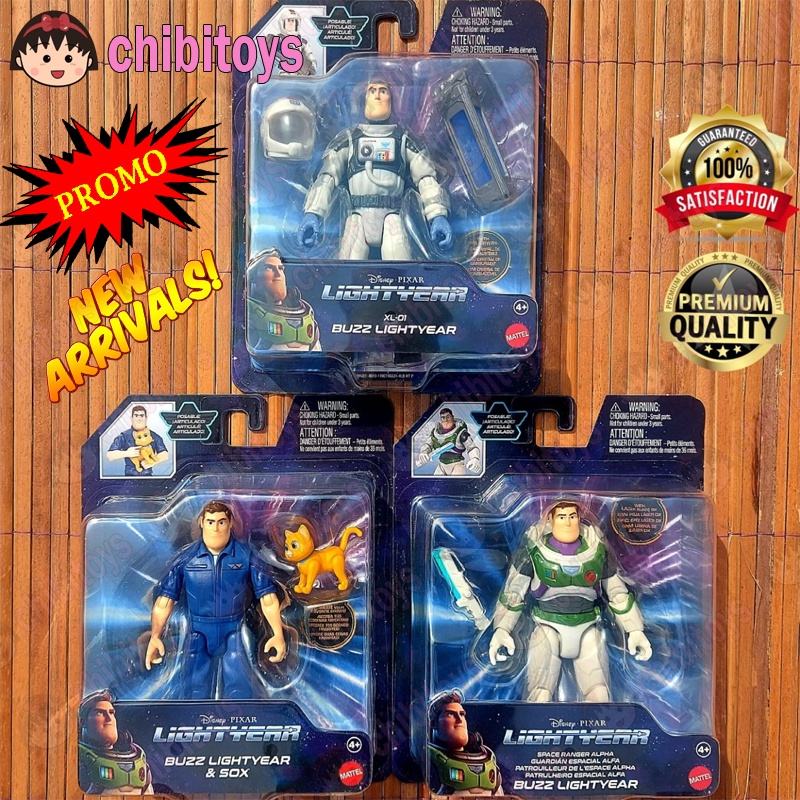 Jual Disney Pixar Buzz Lightyear And Sox Space Ranger Alpha Buzz