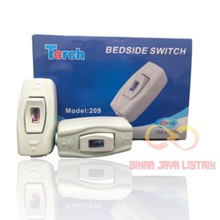 Jual Saklar Gantung Torch Bedside Switch On Off Body besar Skakel ...