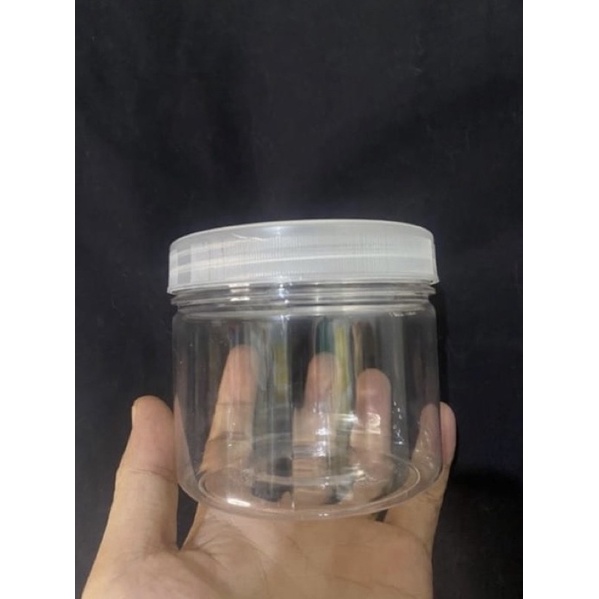 Jual Toples Plastik Tabung 400Ml Toples Bening Jar Cylinder | Shopee ...