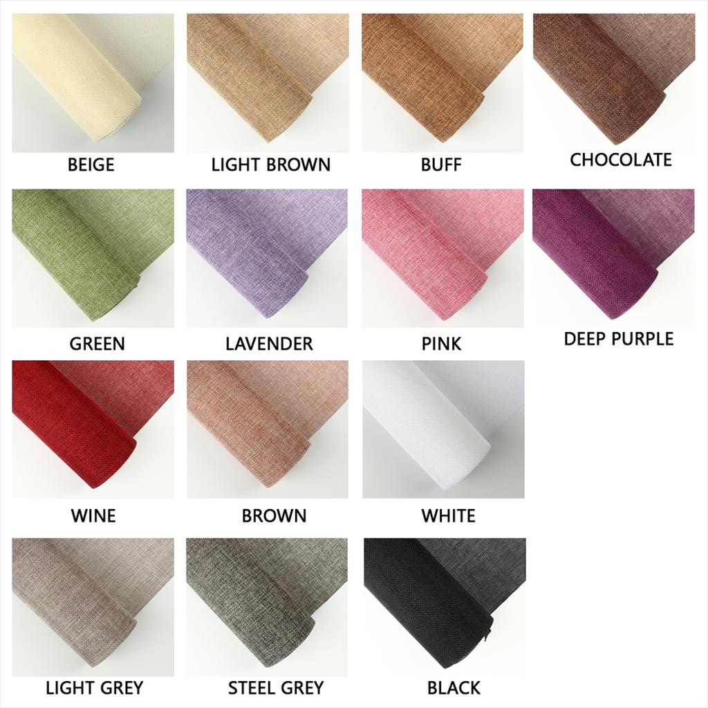 Jual [48 x 50 CM] KOREAN COLOR JUTE WRAPPING MESH / KAIN JUTE BUNGKUS ...