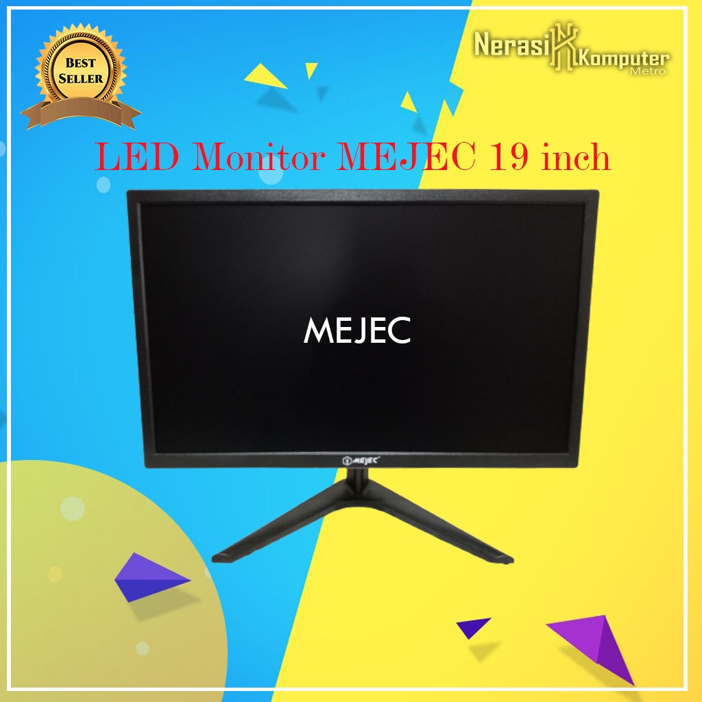 Jual LED Monitor Mejec 19 inch 16:10 HDMI+VGA | Shopee Indonesia
