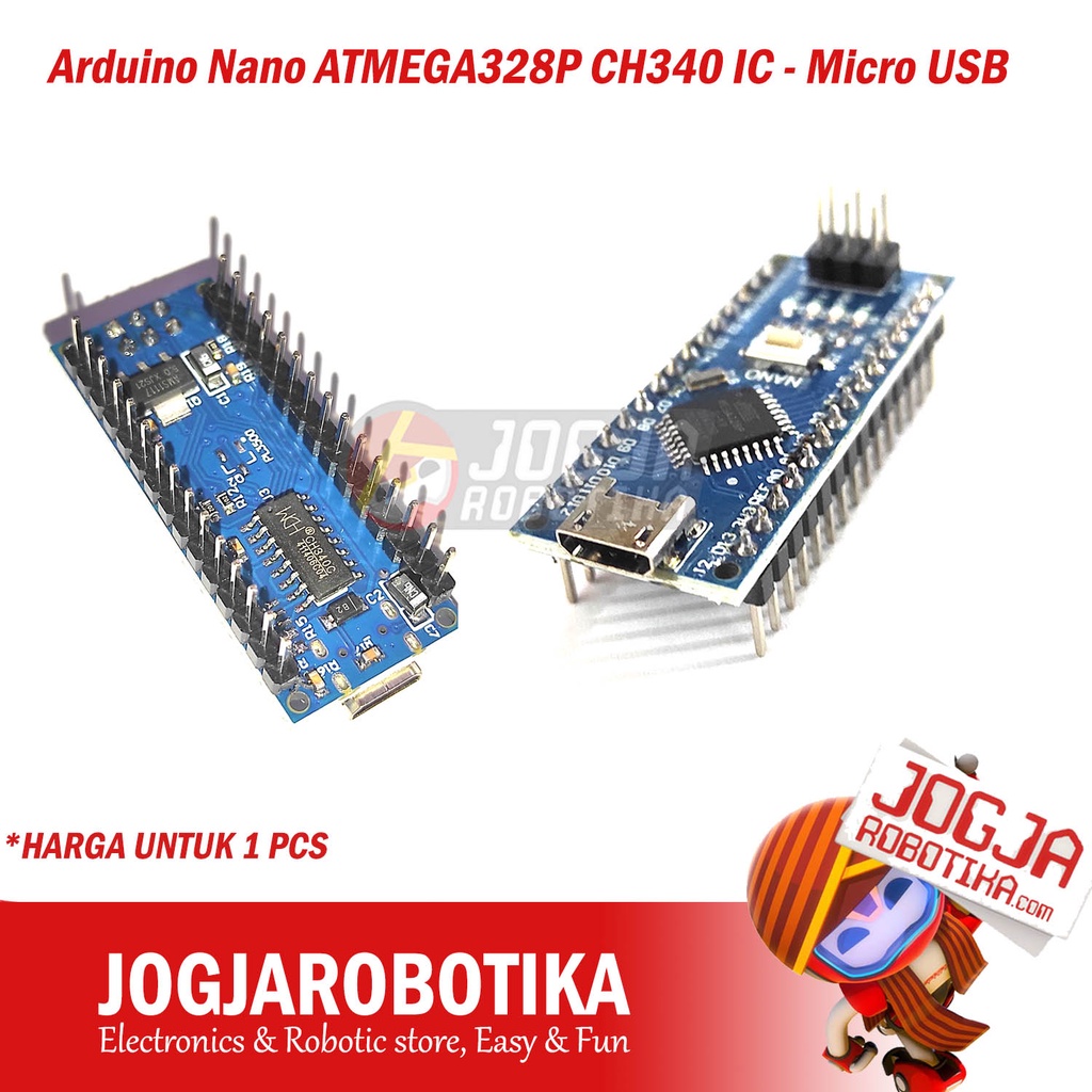 Jual Arduino Nano ATMEGA328P CH340 IC | Shopee Indonesia