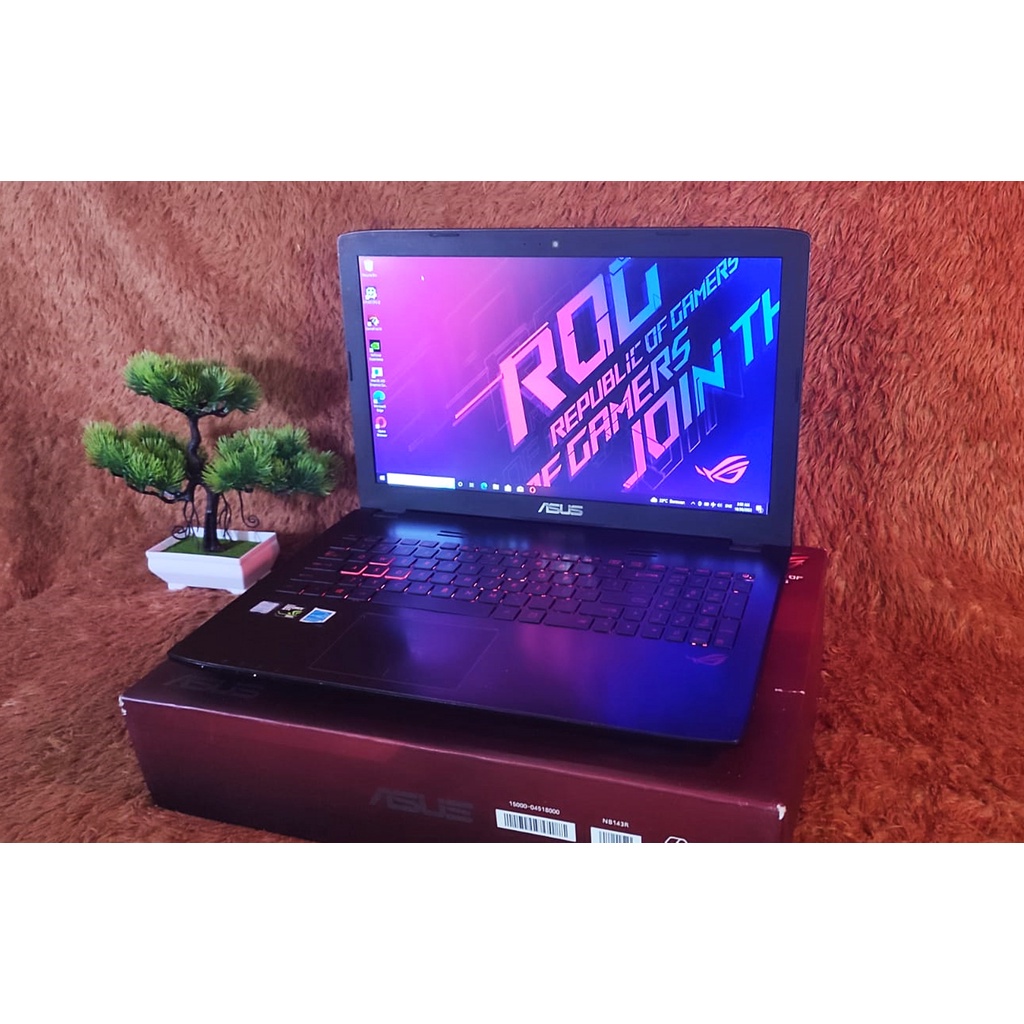 Jual Gaming Laptop ASUS ROG GL552VW i7 gen6, GTX 960M 4GB Full HD IPS | Shopee Indonesia