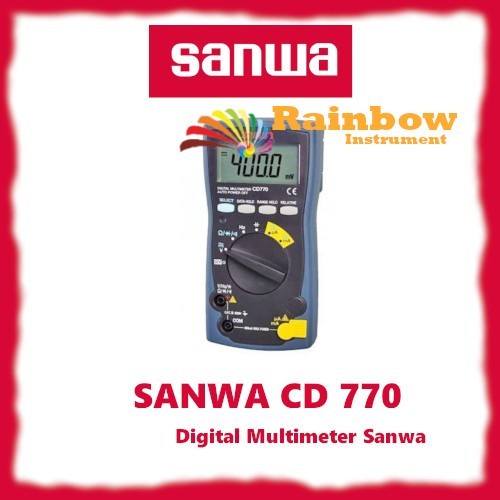 Jual SANWA CD770 digital multimeter Japan multi tester avometer CD 770 ...