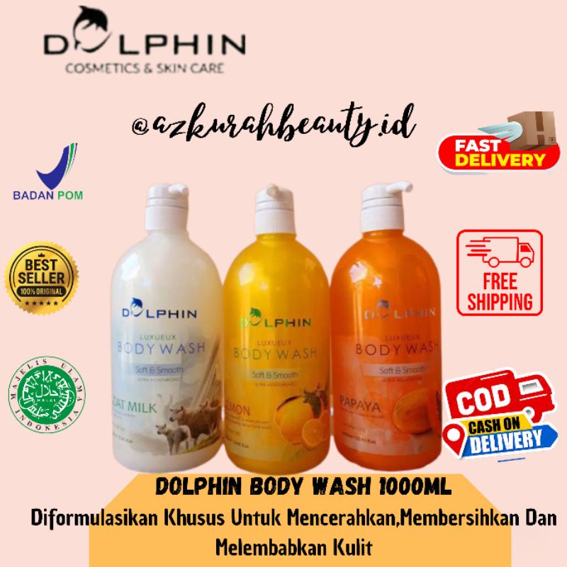 Jual Dolphin Body Wash 1000ml | Shopee Indonesia