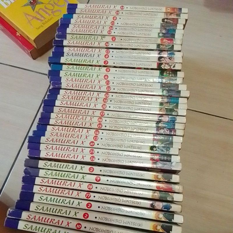 Jual KOMIK SAMURAI X CABUTAN BEKAS ORIGINAL | Shopee Indonesia