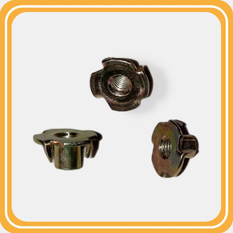 Jual MUR CAKAR 6MM / T NUT TEE NUT M6 ISI 10 PCS | Shopee Indonesia