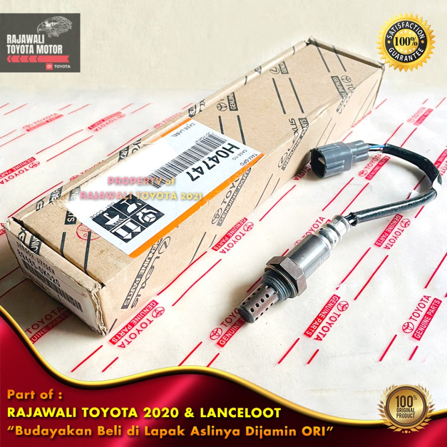 Jual Sensor Oksigen O2 Fortuner, Innova & Hilux Bensin 2005-2011 1TR New Original Genuine Toyota ...