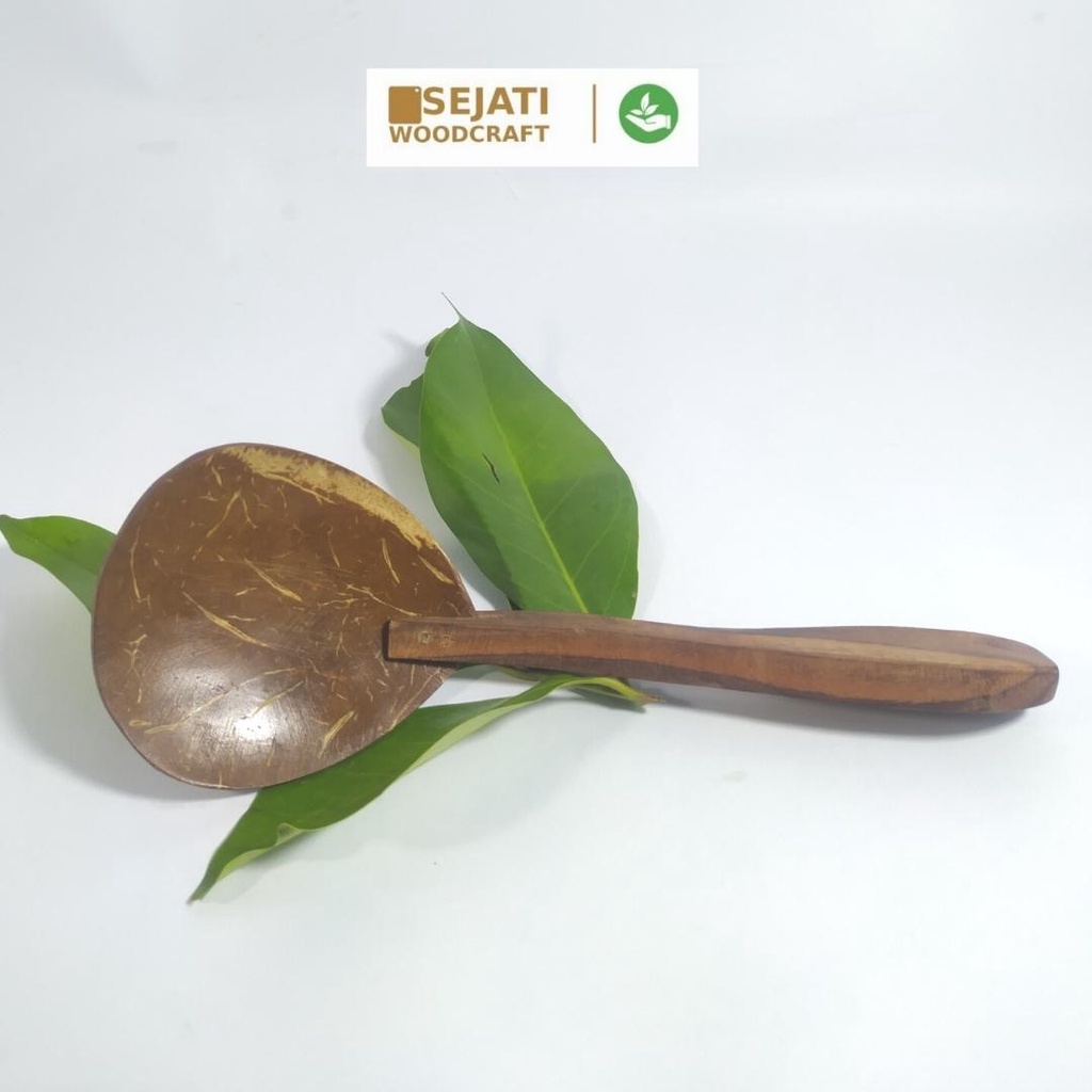 Jual Sutil Sendok Kuah Centong Sayur Batok Kayu Awet Berkualitas ...