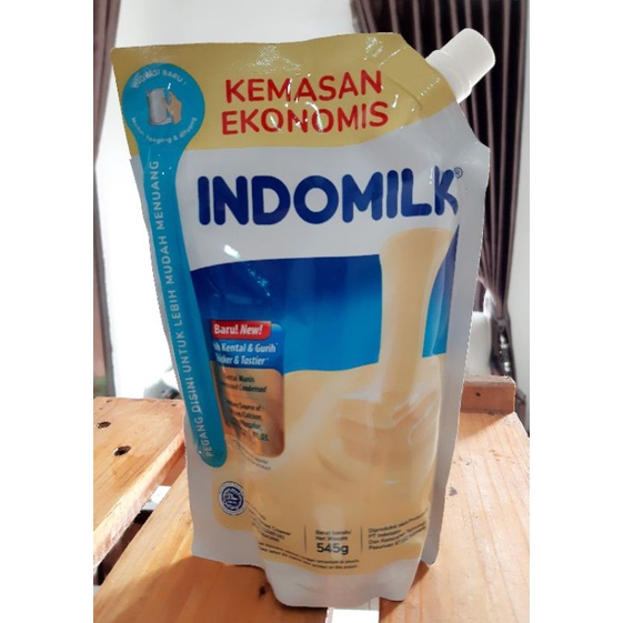 Jual INDOMILK SKM PUTIH POUCH 545 ml | Shopee Indonesia