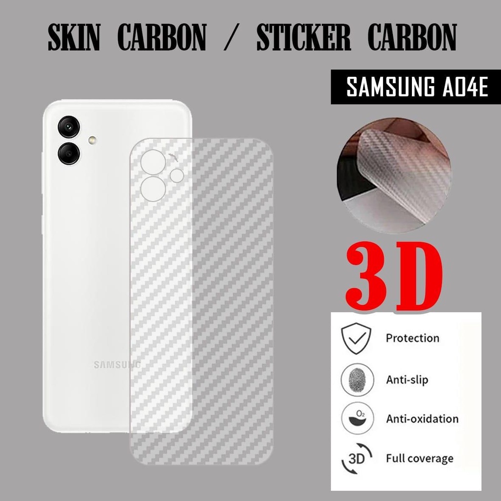Jual SKIN KARBON SAMSUNG A04 /A04E /A04S /A01/A01 CORE/A2 CORE/A02/A02S/A03S/A10/A10S/A20/A20S ...