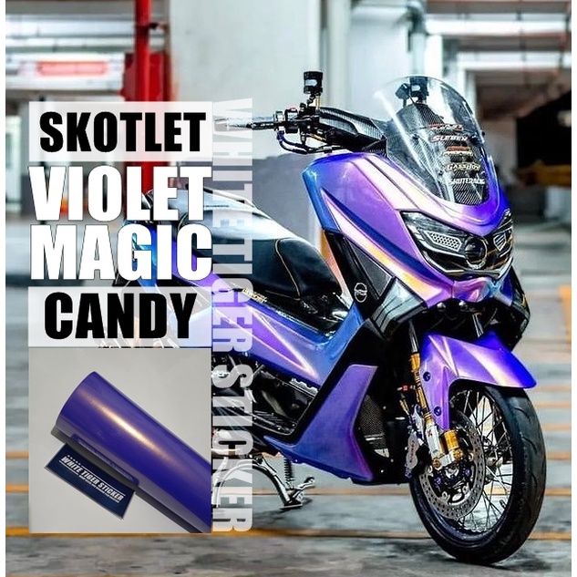 Jual SKOTLET STIKER MOTOR UNGU LEMBAYUNG GOLD SKOTLET VIOLET LEMBAYUNG ...