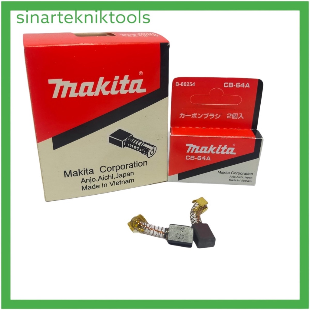 Jual Carbon brush Makita CB 64 per 10 set-Sepul-Bostel-Arang-CB 64 Makita | Shopee Indonesia