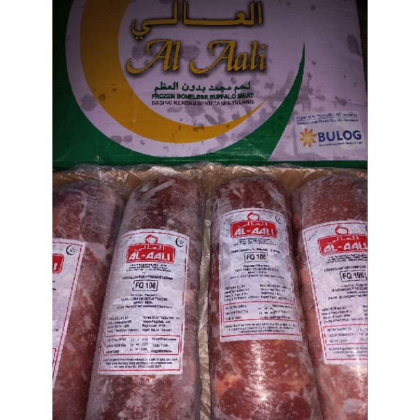 Jual Daging Kerbau Bulog Kode Fq 106 1 Roll Berat 5 Kg | Shopee Indonesia