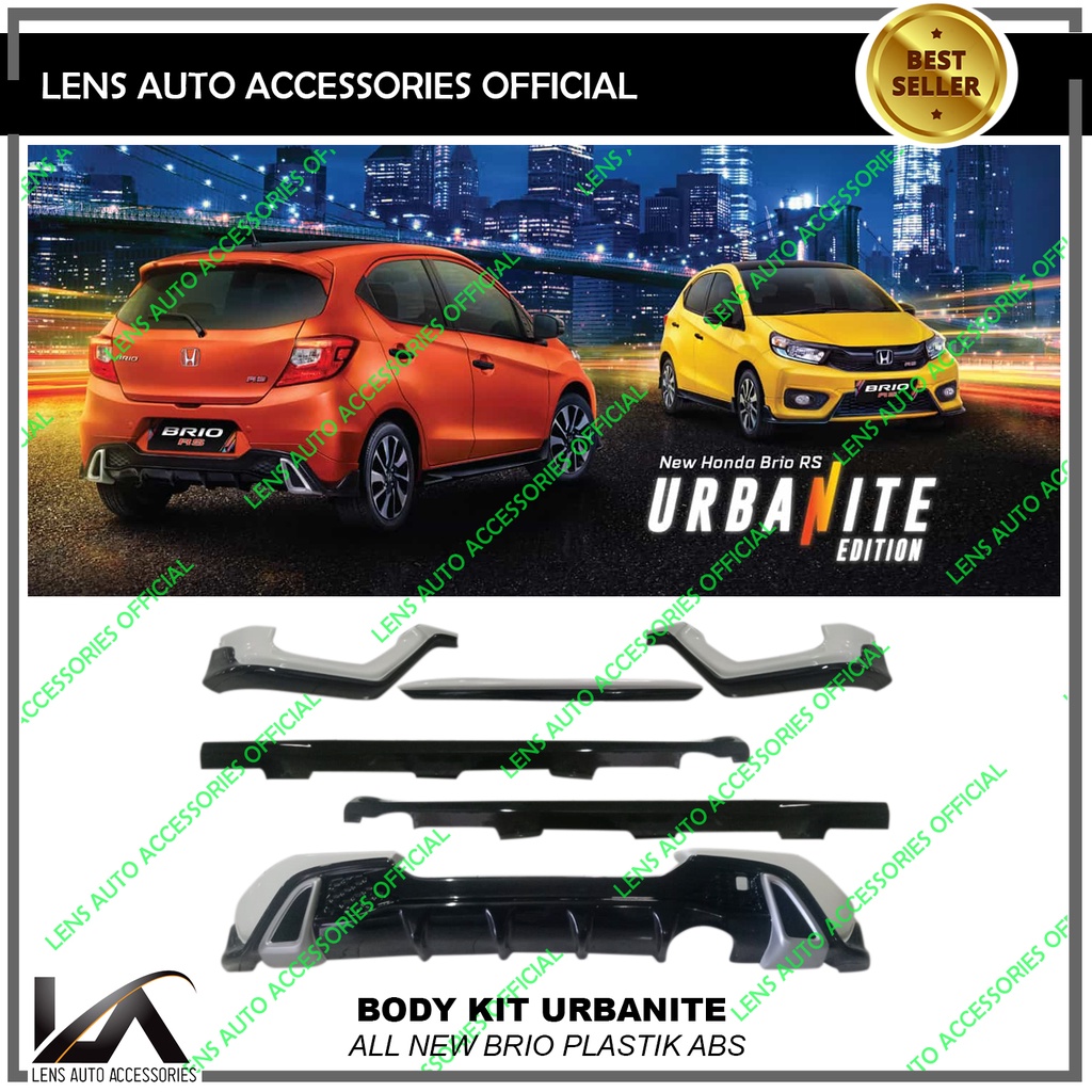 Jual BODY KIT HONDA ALL NEW BRIO URBANITE | Shopee Indonesia
