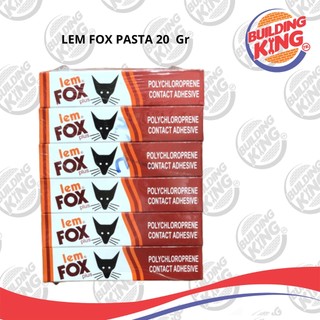 Jual Lem Fox 20 gr Polychloroprene Contact Adhesive Pasta Odol 20 gram ...