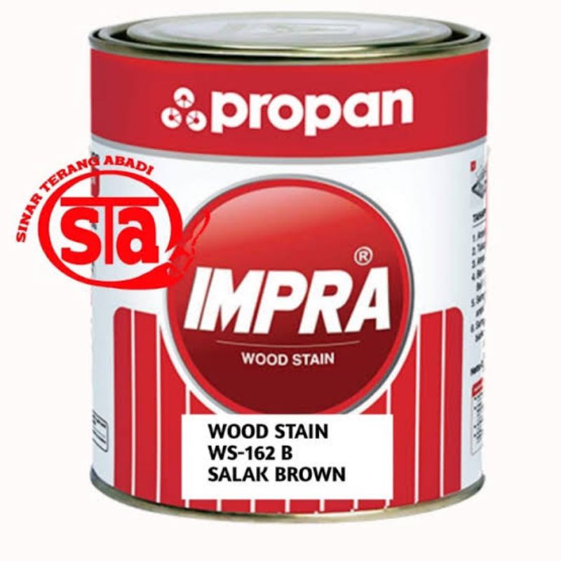 Jual IMPRA WS - 162 B SALAK BROWN CAT KAYU WOOD STAIN PROPAN 1 LITER ...