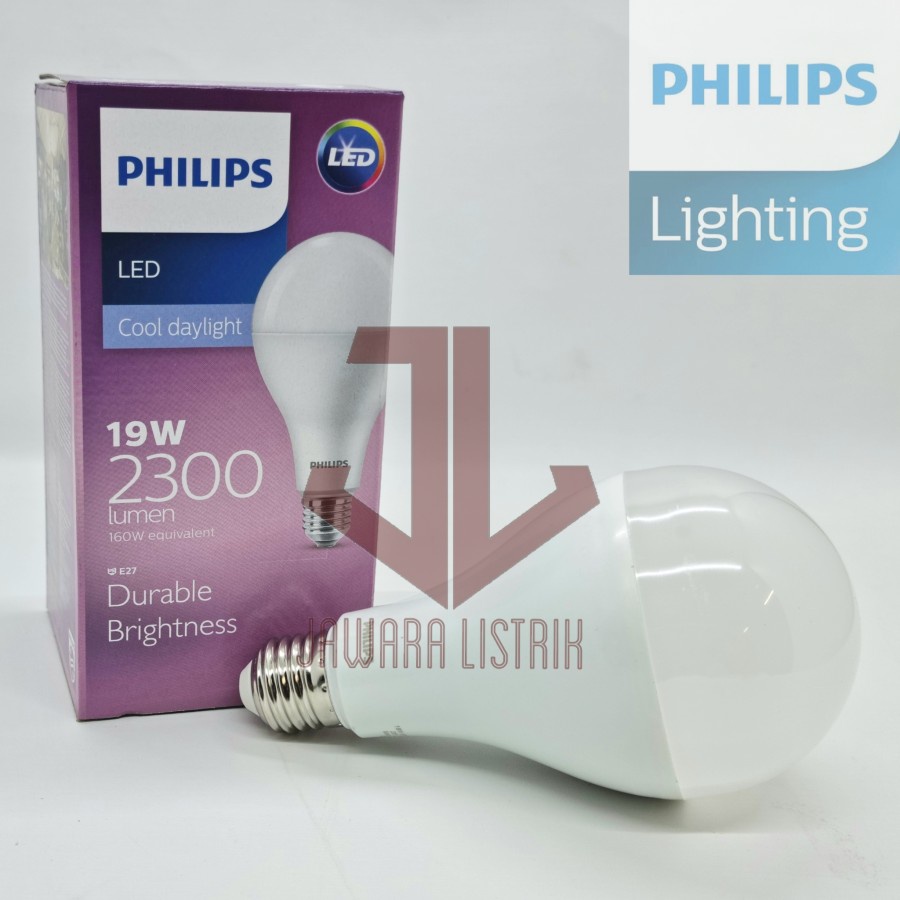 Jual PHILIPS LAMPU LED BULB 19W 19 W WATT PUTIH COOL DAYLIGHT | Shopee Indonesia