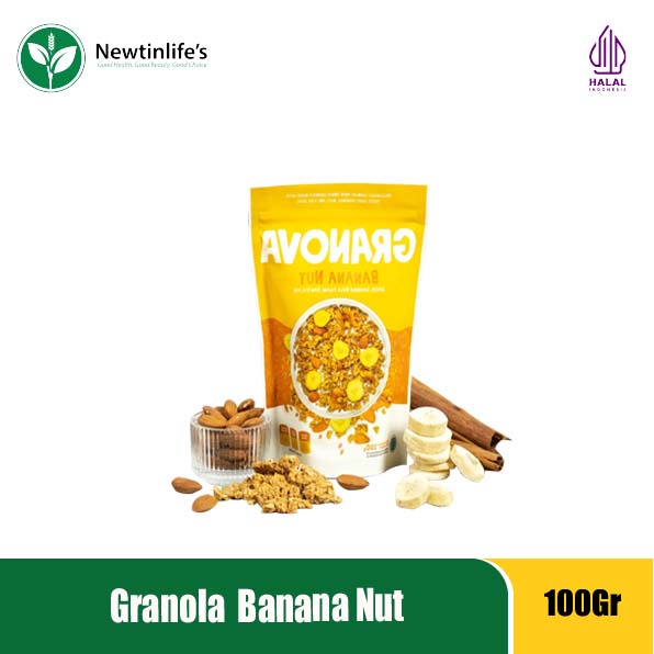 Jual Granola Banana Nut Sereal Granola, Menu Sarapan Sehat Bergizi ...