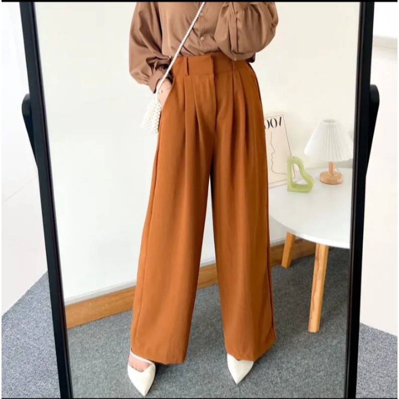 Jual KULOT HIGHWAIST CRINKLE HAK | Shopee Indonesia