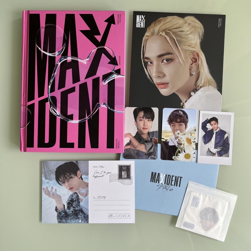 Jual [READY] Album Stray Kids - Maxident T Crush Ver. Fullset Unsealed ...