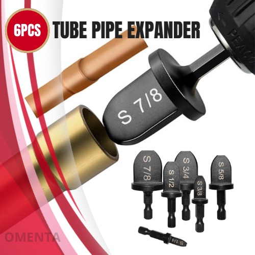 Jual Set 6PCS Mata Bor Pembesar Lubang Pipa AC Kulkas Tube Pipe ...