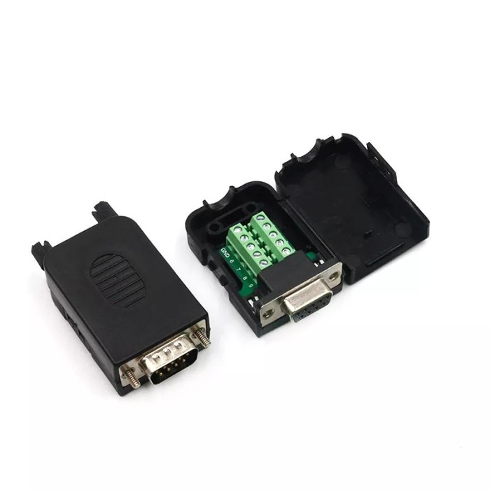 Jual Kabel Db9 Serial Com Free Solder Terminal Rs232 Male/Female ...