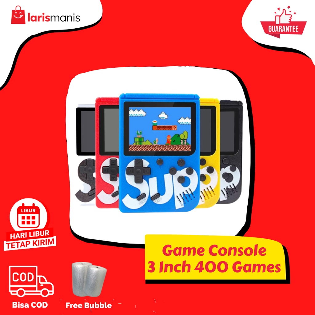 Jual Game boy gameboy Retro Mini FC 400 in 1 sup games box mainan anak ...
